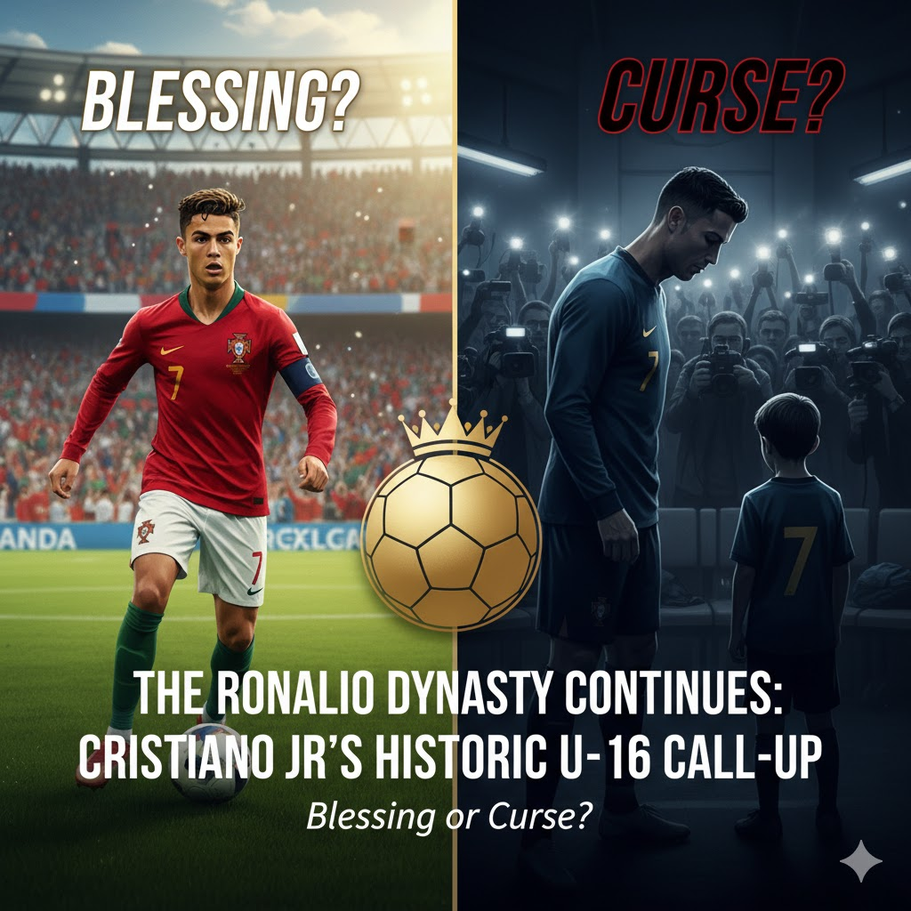 The Ronaldo Dynasty Continues: Cristiano Jr.'s Historic U-16 Call-Up ...