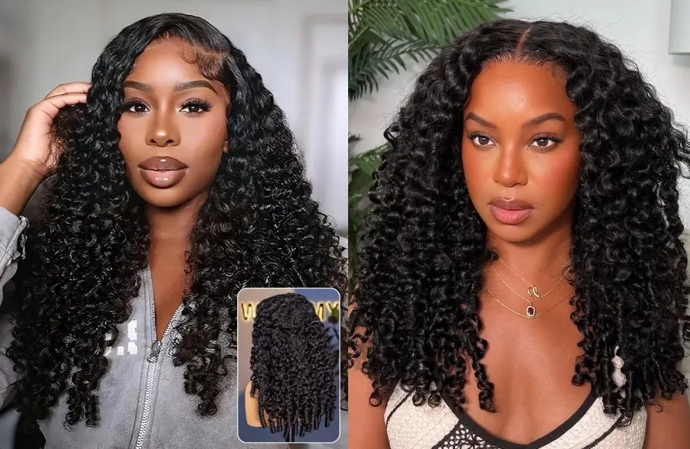 WigFever: Shop the Best Burmese Curly Half Wig for a Natural Look ...