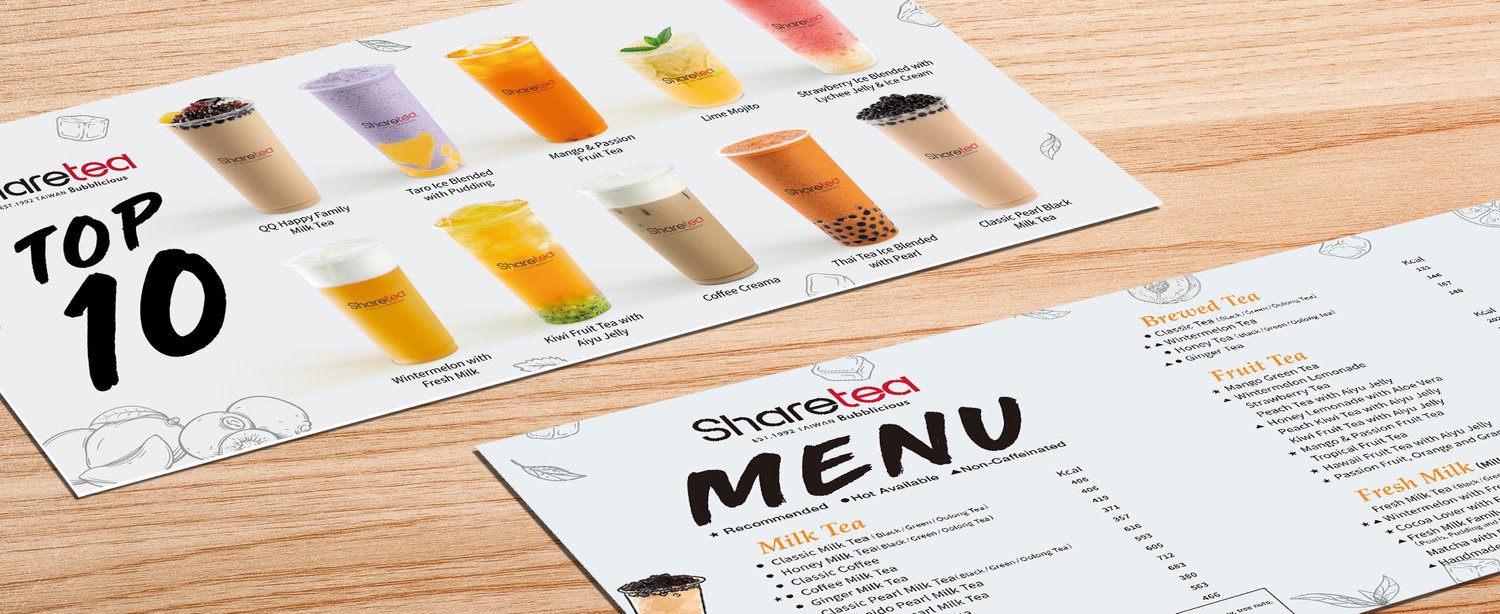 Discover the Ultimate Bubble Tea Menu: Flavors and Toppings for Every ...